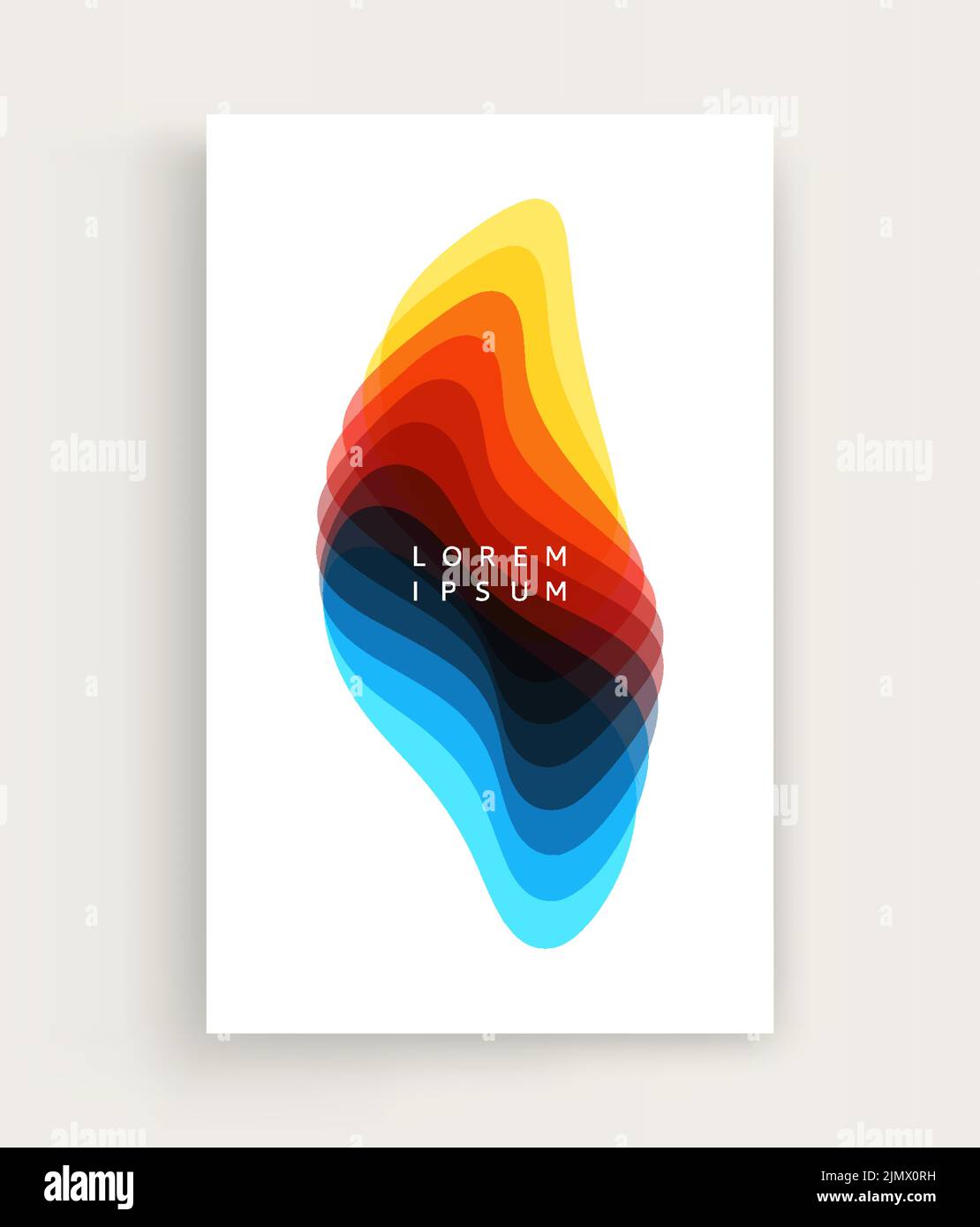 Abstract geometric design. Vector illustration made of various ...