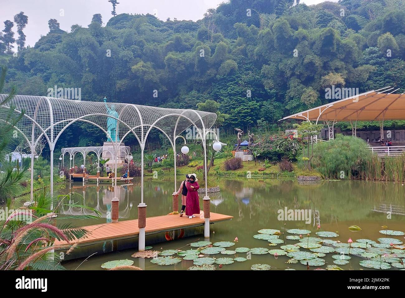 Sarae Hills Park, Punclut, Bandung, West Java, Indonesia Stock Photo ...