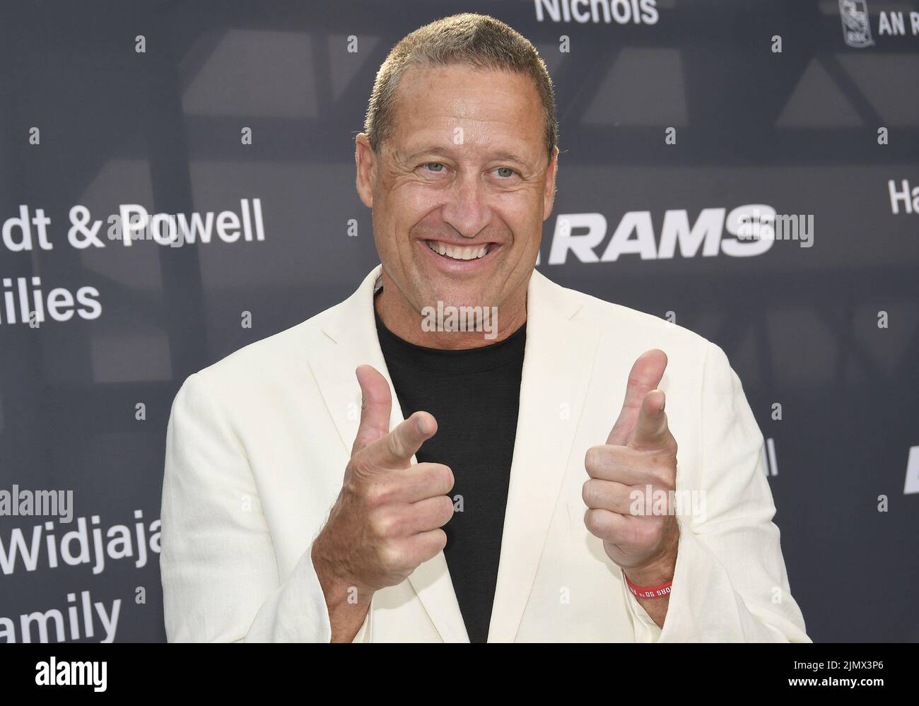 Los Angeles, USA. 07th Aug, 2022. Jim Everett arrives at the Cedars ...