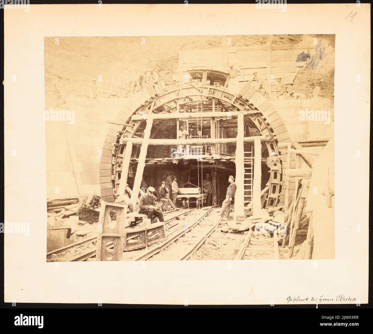 Unknown architect, railway tunnel near Cornberg (1872-1872 ...
