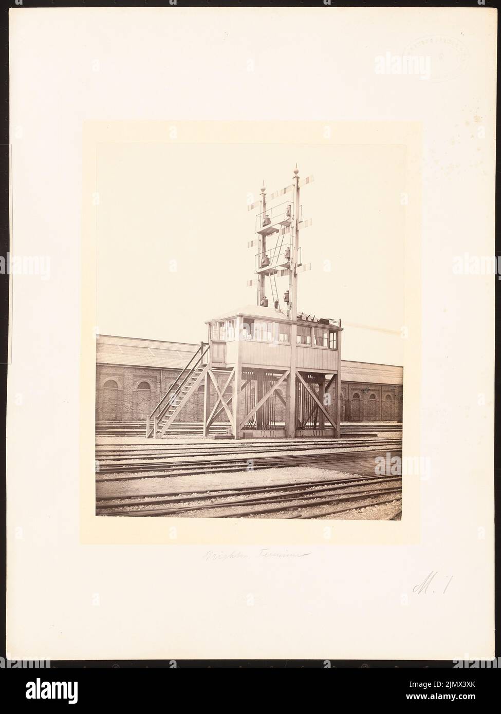 Saxby & Farmer, Brighton Terminal, London (?) (1872-1872): View of a ...