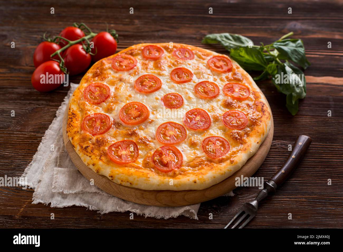 Top view delicious variety pasta hi-res stock photography and images ...