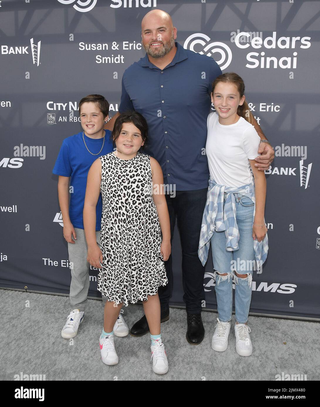 (L-R) Drew Whitworth, Sarah Whitworth, Andrew Whitworth, and Katherine ...