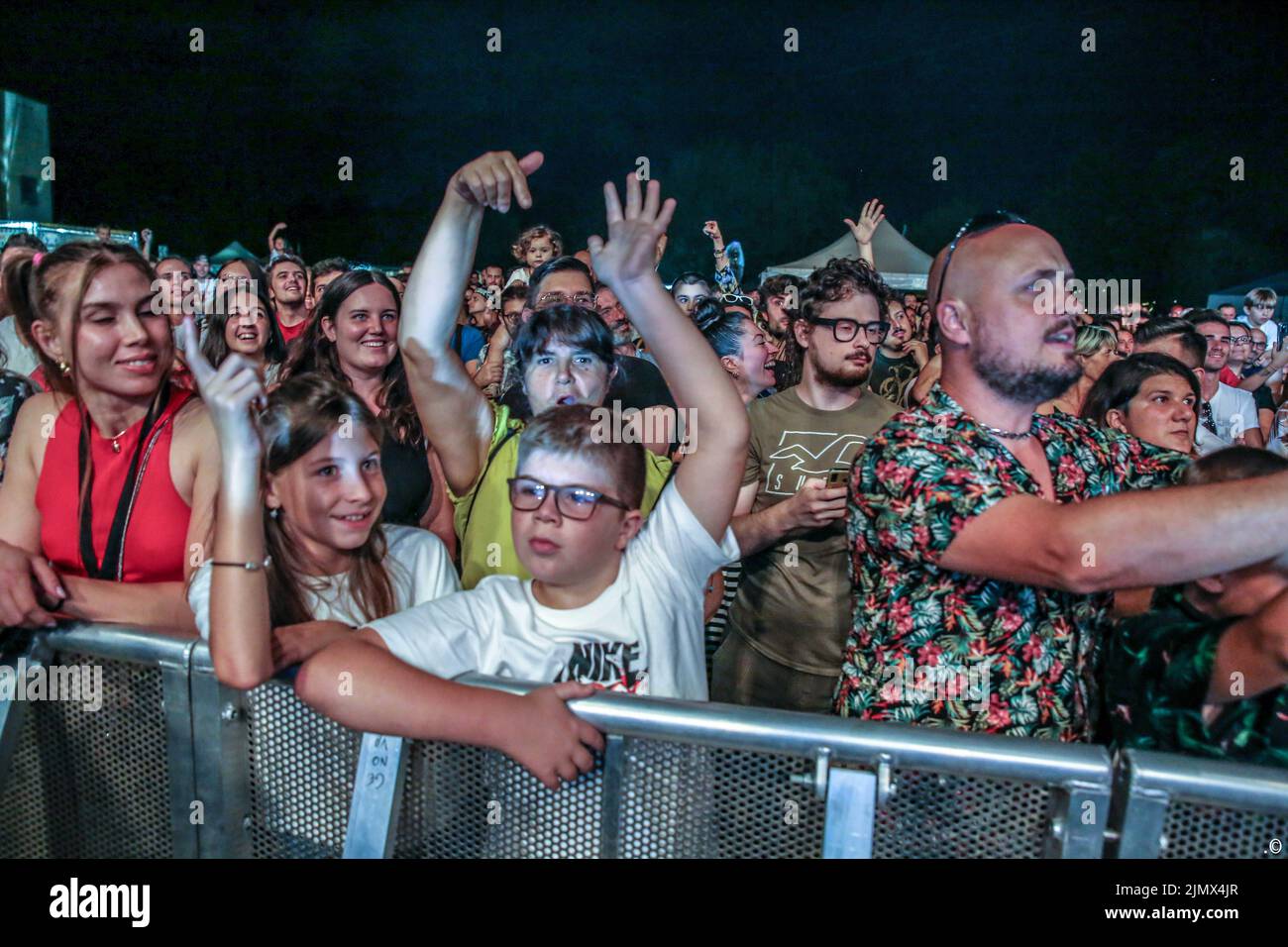 Filagosto Festival 2022, Filago BG, Italy, August 07, 2022, Fan (Dargen ...