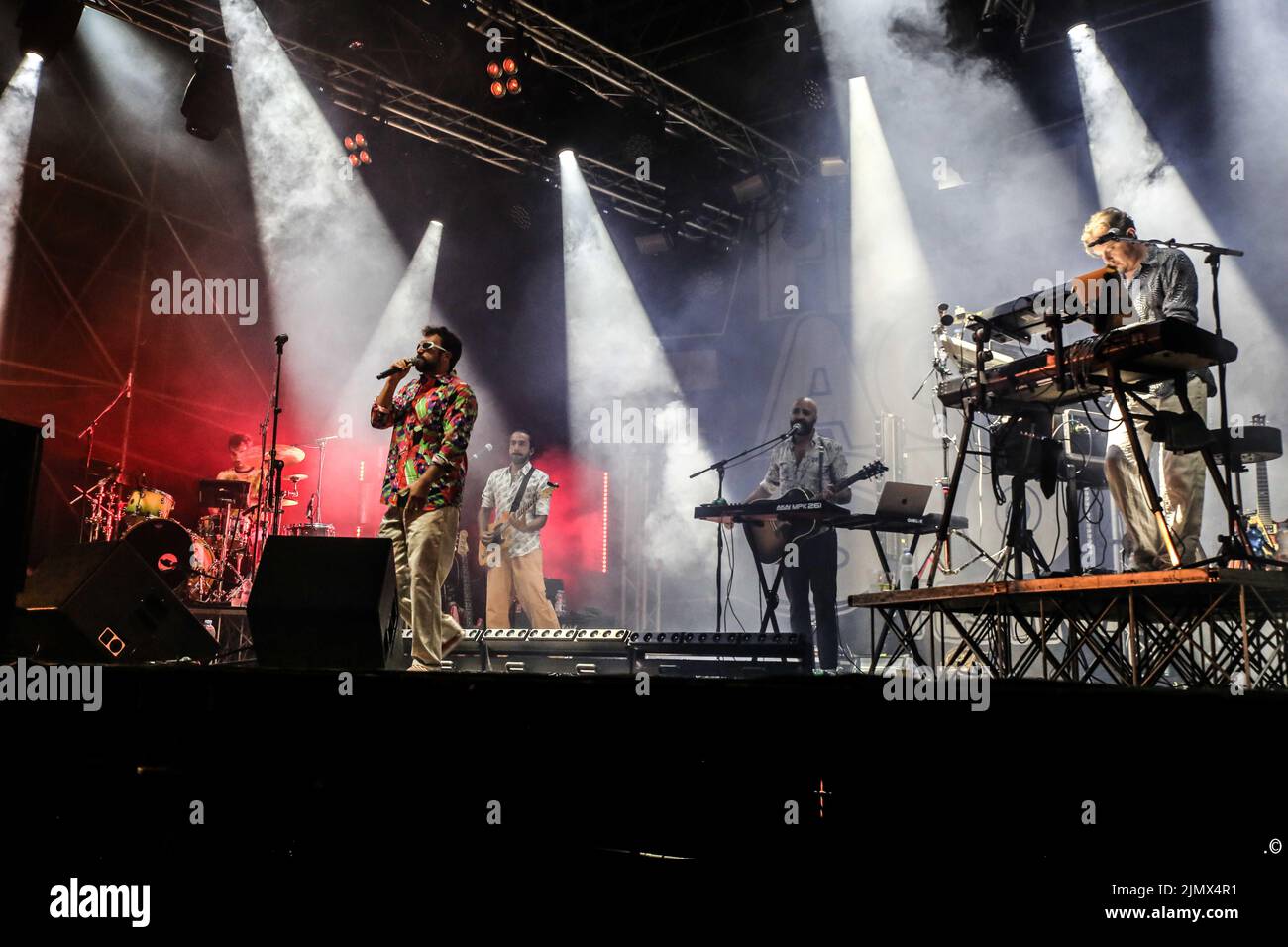 Filagosto Festival 2022, Filago BG, Italy, August 07, 2022, Dargen D ...