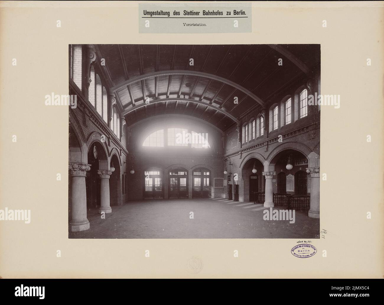 Wegner Armin (1850-1917), Szcztin suburb in Berlin (1895-1896): Inner ...