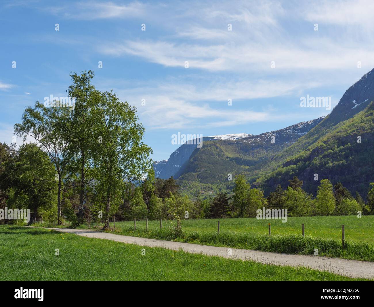 Spring in eidfjord norway hi-res stock photography and images - Alamy