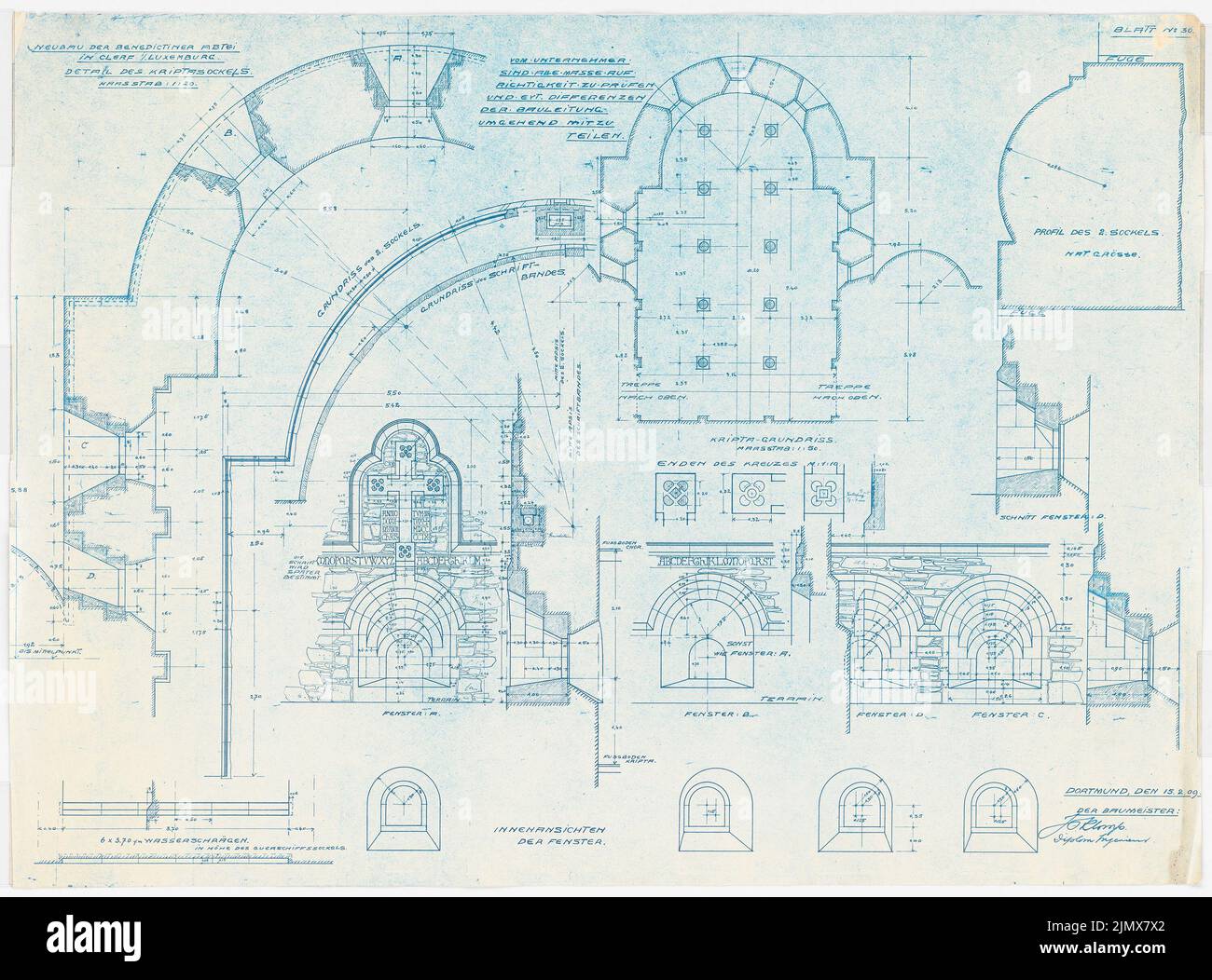 1909 innenansicht hi-res stock photography and images - Alamy