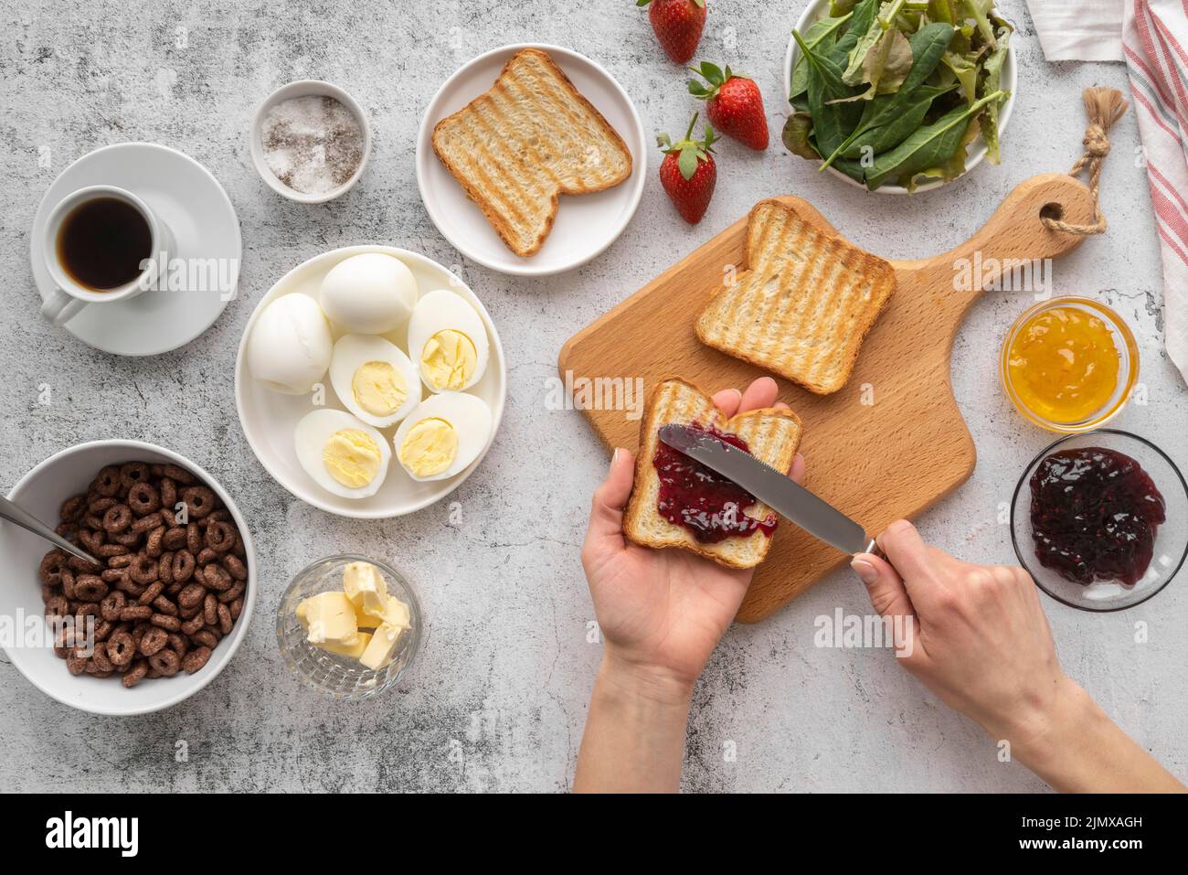 Assortment food hi-res stock photography and images - Alamy