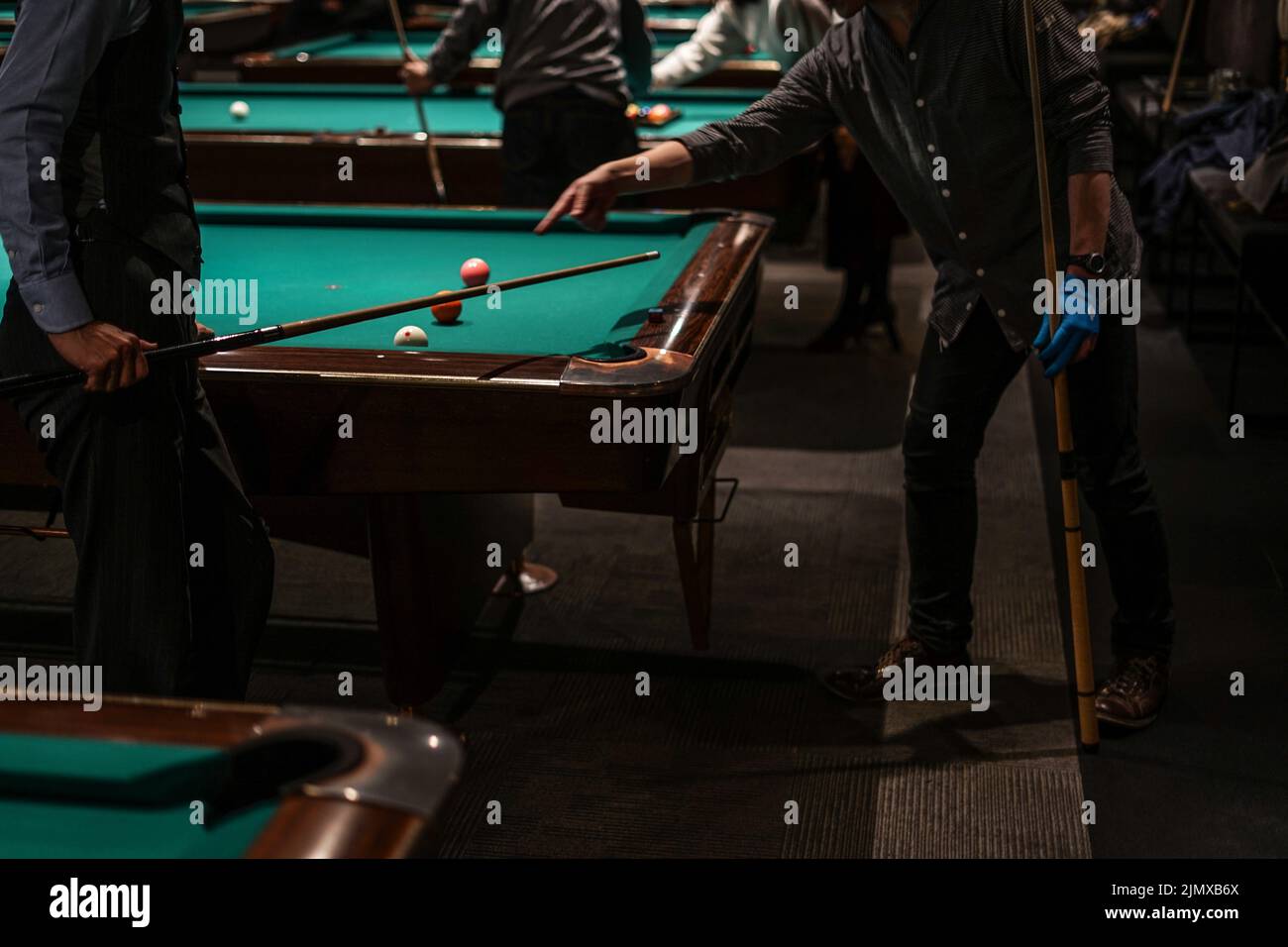 Billiards of image Stock Photo - Alamy