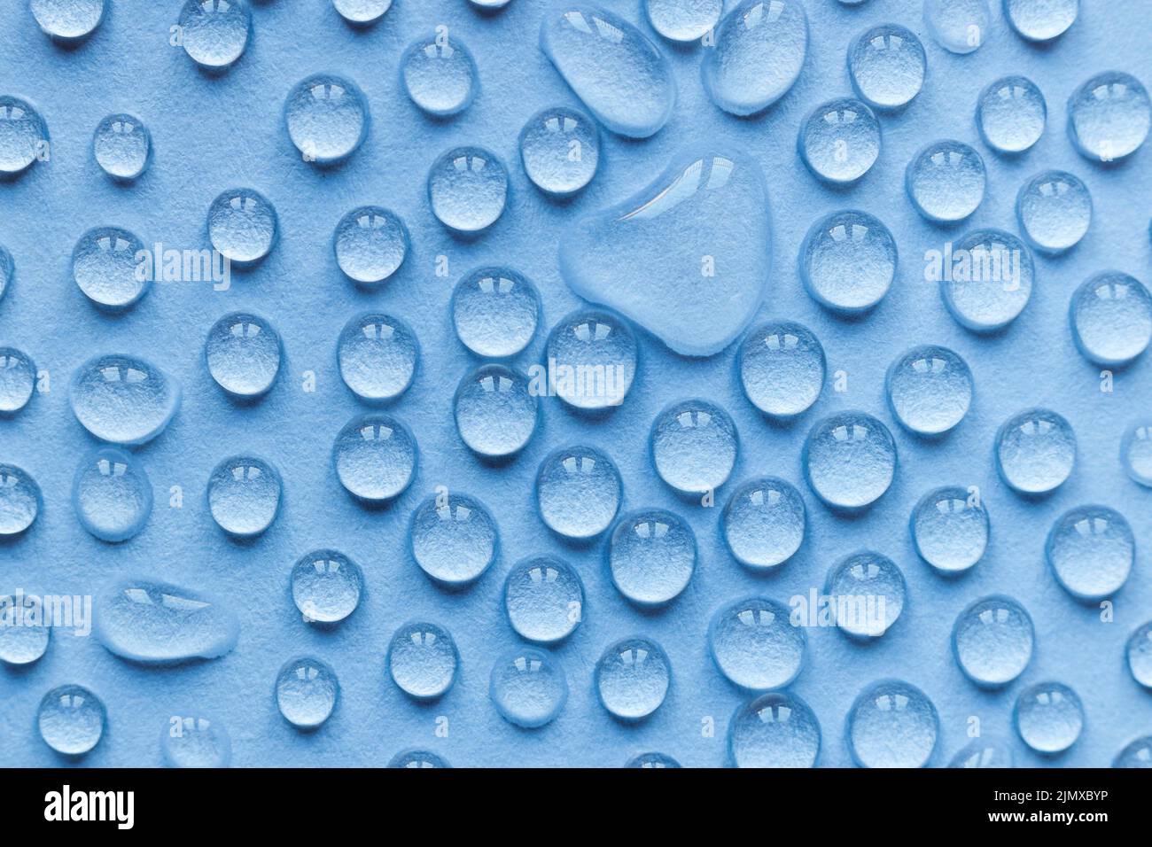 Close up clear water drop Stock Photo - Alamy
