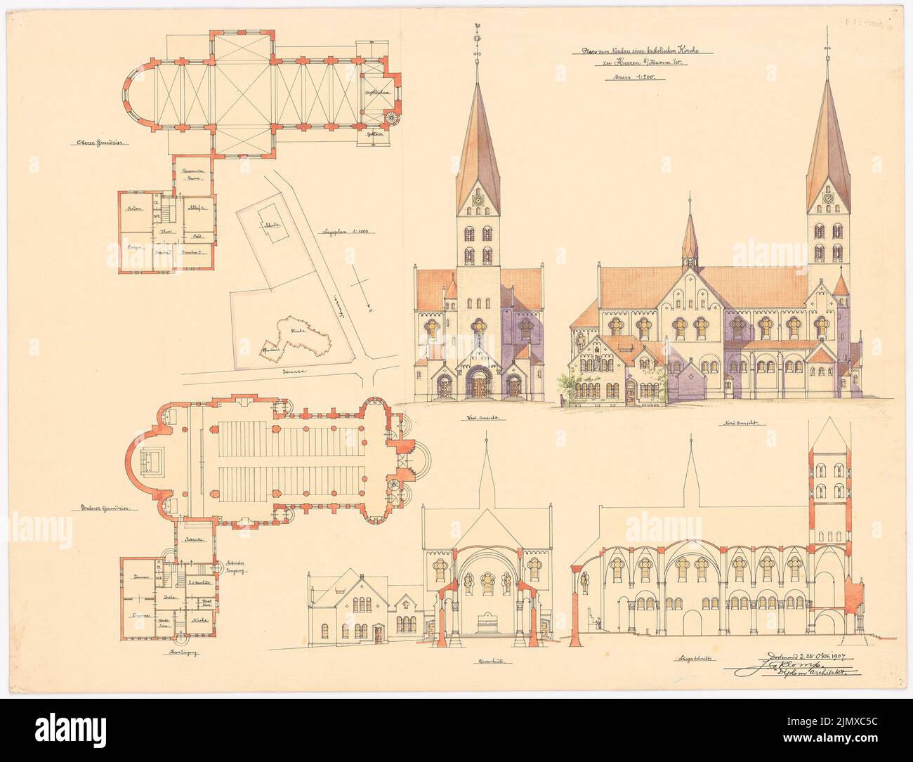 1907 lageplan 1 hi-res stock photography and images - Alamy