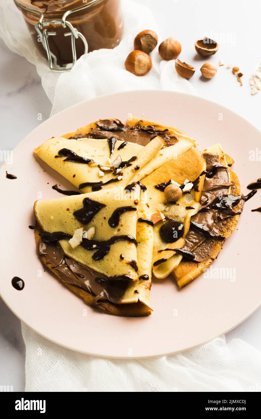 Dinner crepe hi-res stock photography and images - Alamy