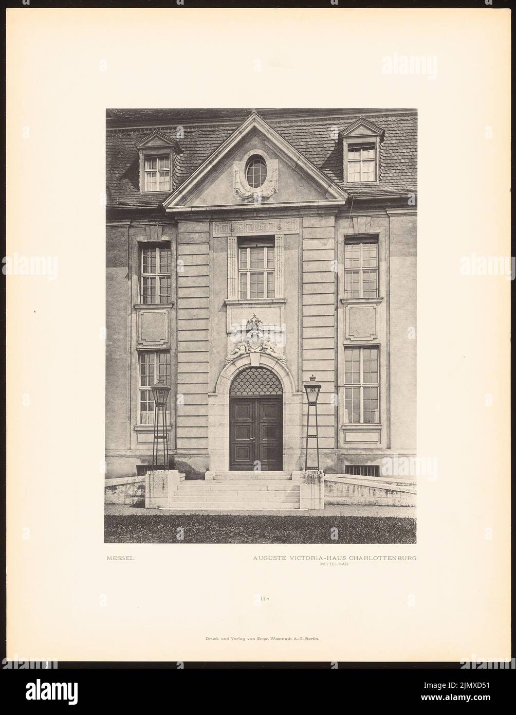 Messel alfred 1853 1909 kaiserin auguste viktoria haus hi-res stock ...