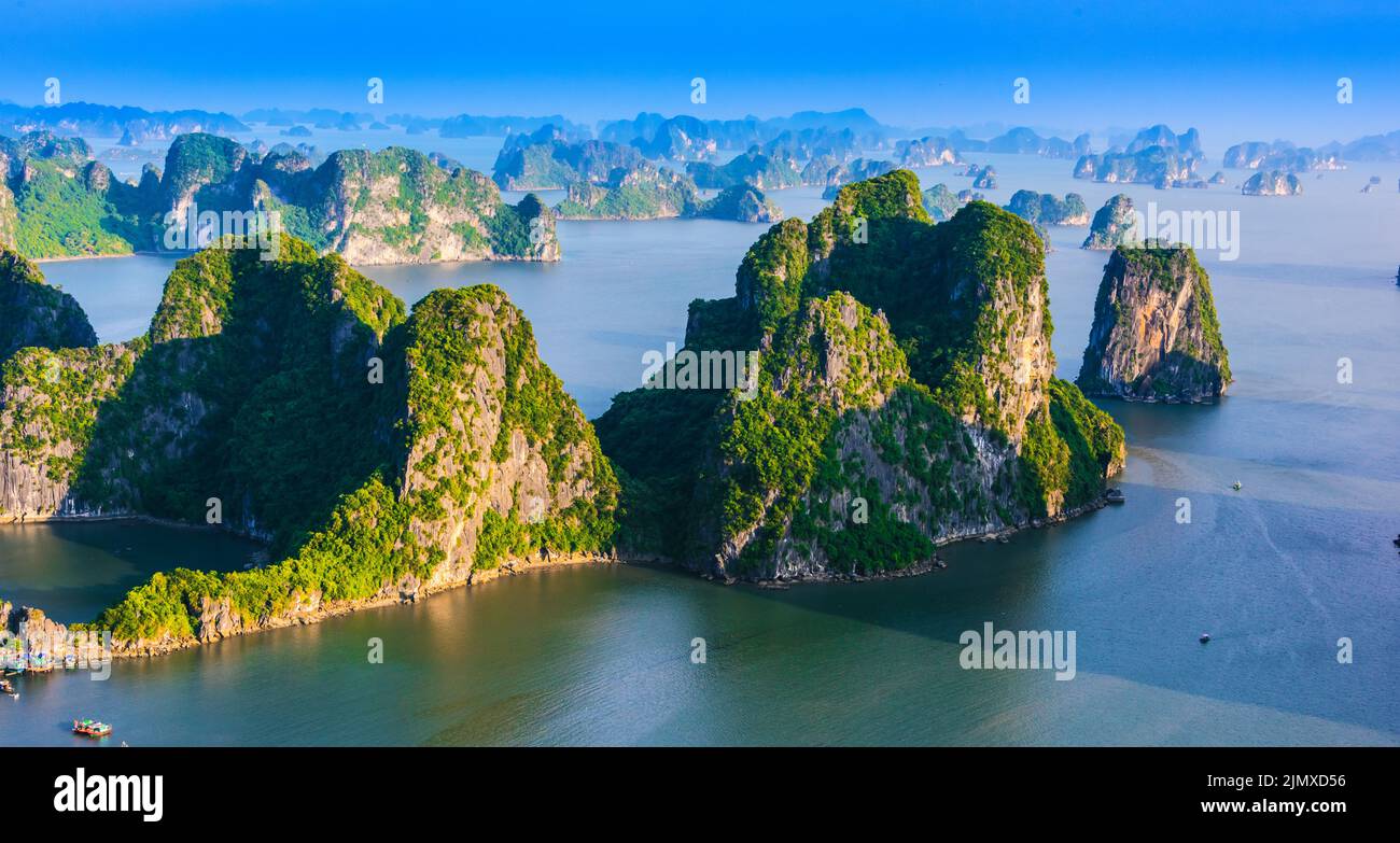 Aerial view ha long hi-res stock photography and images - Alamy