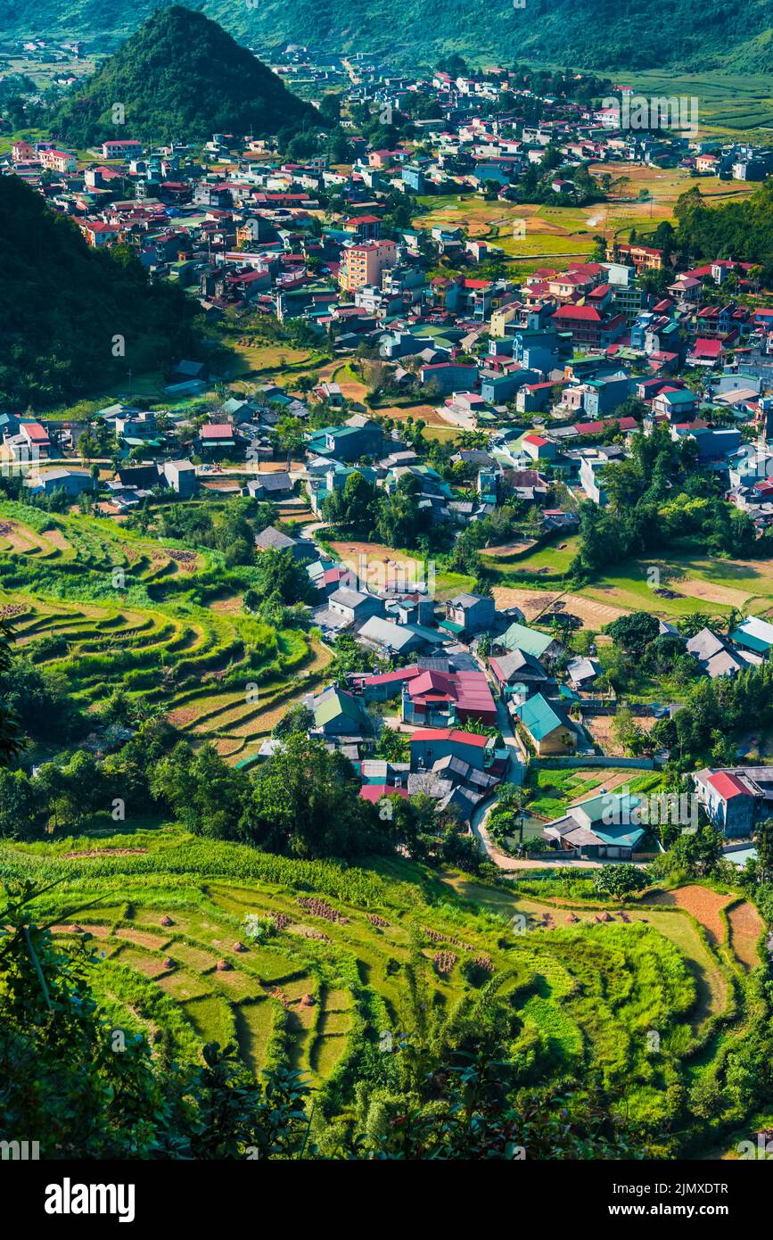 Quan Ba heaven gate in Ha Giang province Stock Photo - Alamy