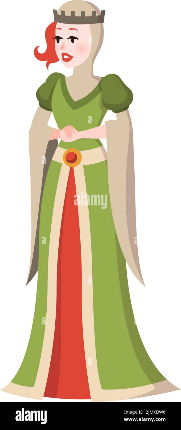 Historical dress, woman Stock Vector Images - Alamy