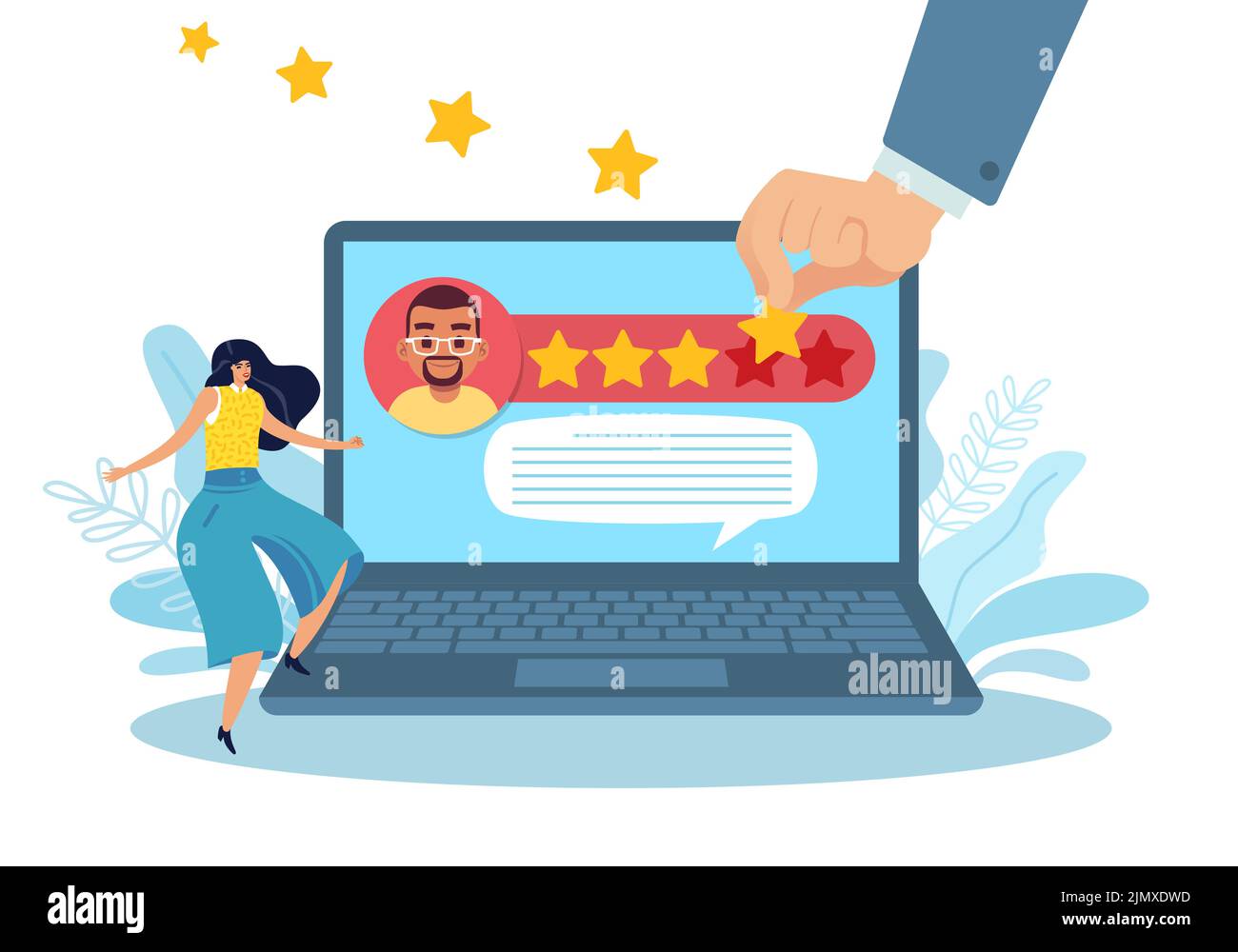 Quality analysis. Profile authority, expert level rating, tiny woman ...