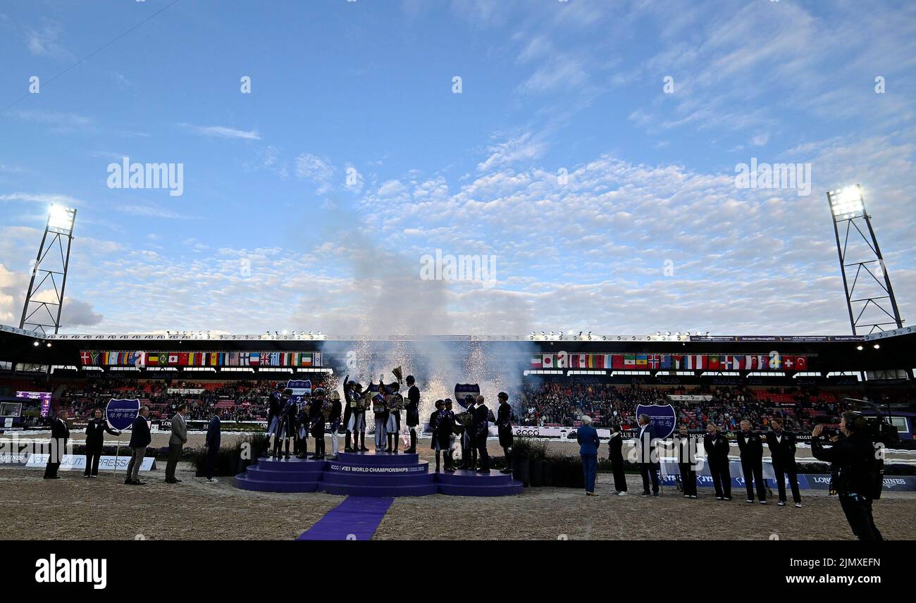 Herning, Denmark. 07th Aug, 2022. World Equestrian Games. Stutteri Ask ...