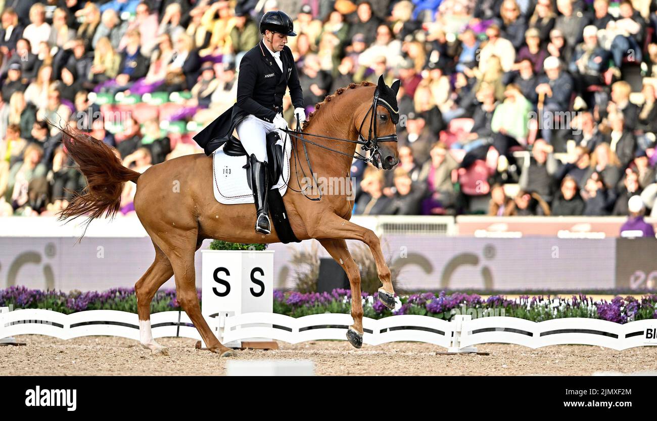 Herning, Denmark. 07th Aug, 2022. World Equestrian Games. Stutteri Ask ...