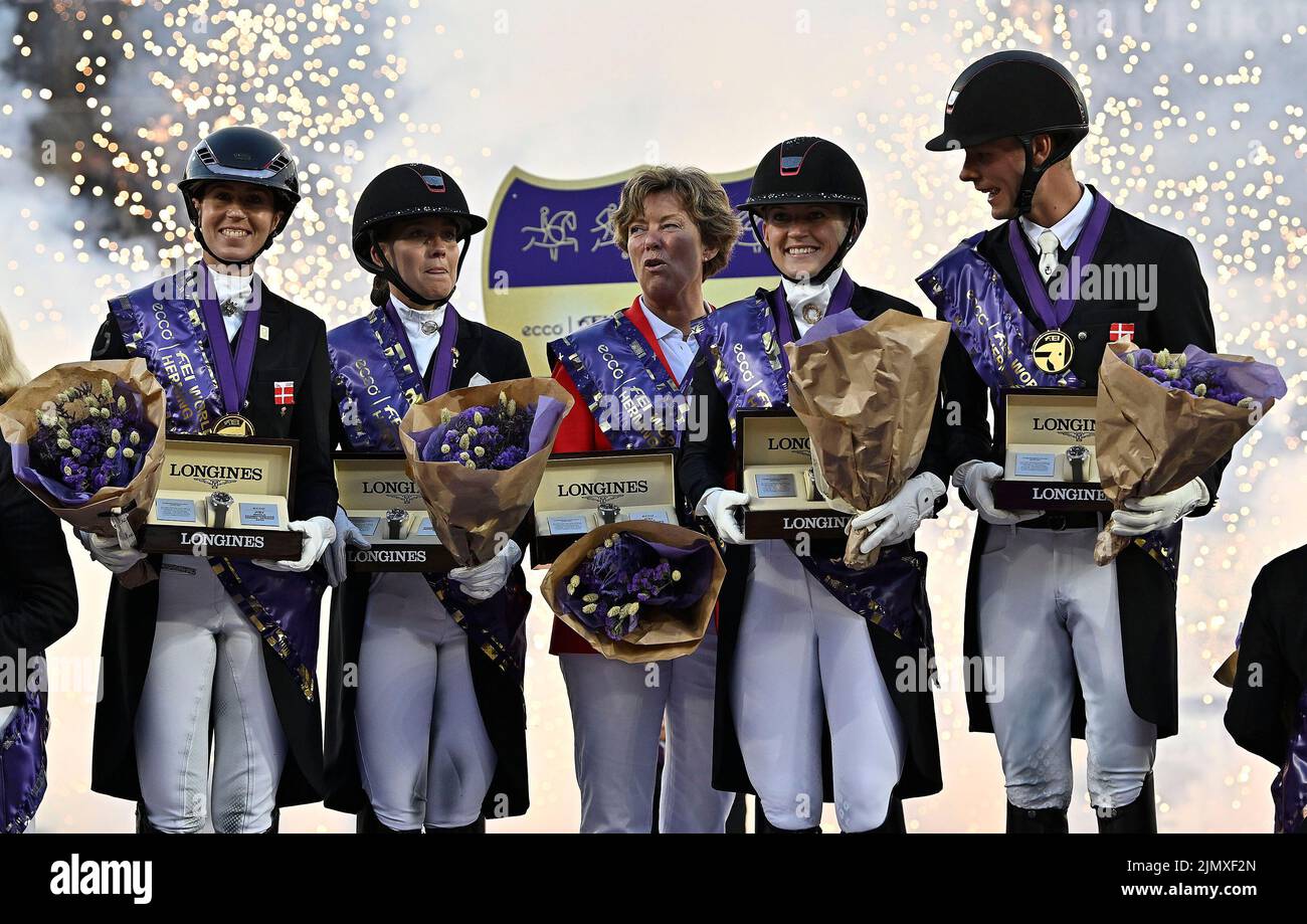 Herning, Denmark. 07th Aug, 2022. World Equestrian Games. Stutteri Ask ...