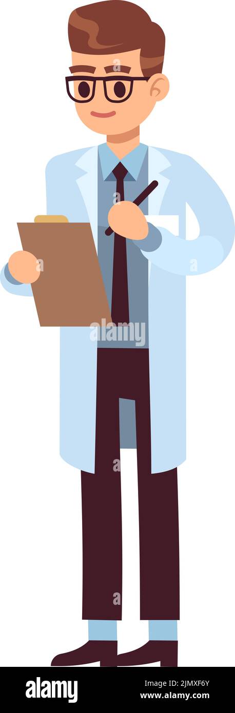 Doctor writing test results in document. Medical patient record Stock ...