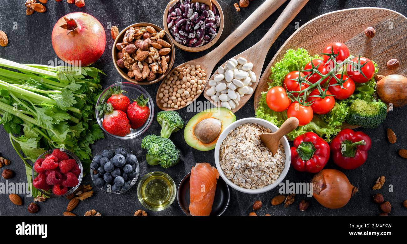 Cholesterol lowering food products. Diet increasing levels of high ...