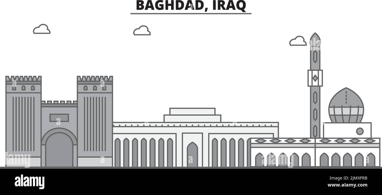 Downtown baghdad Stock Vector Images - Alamy