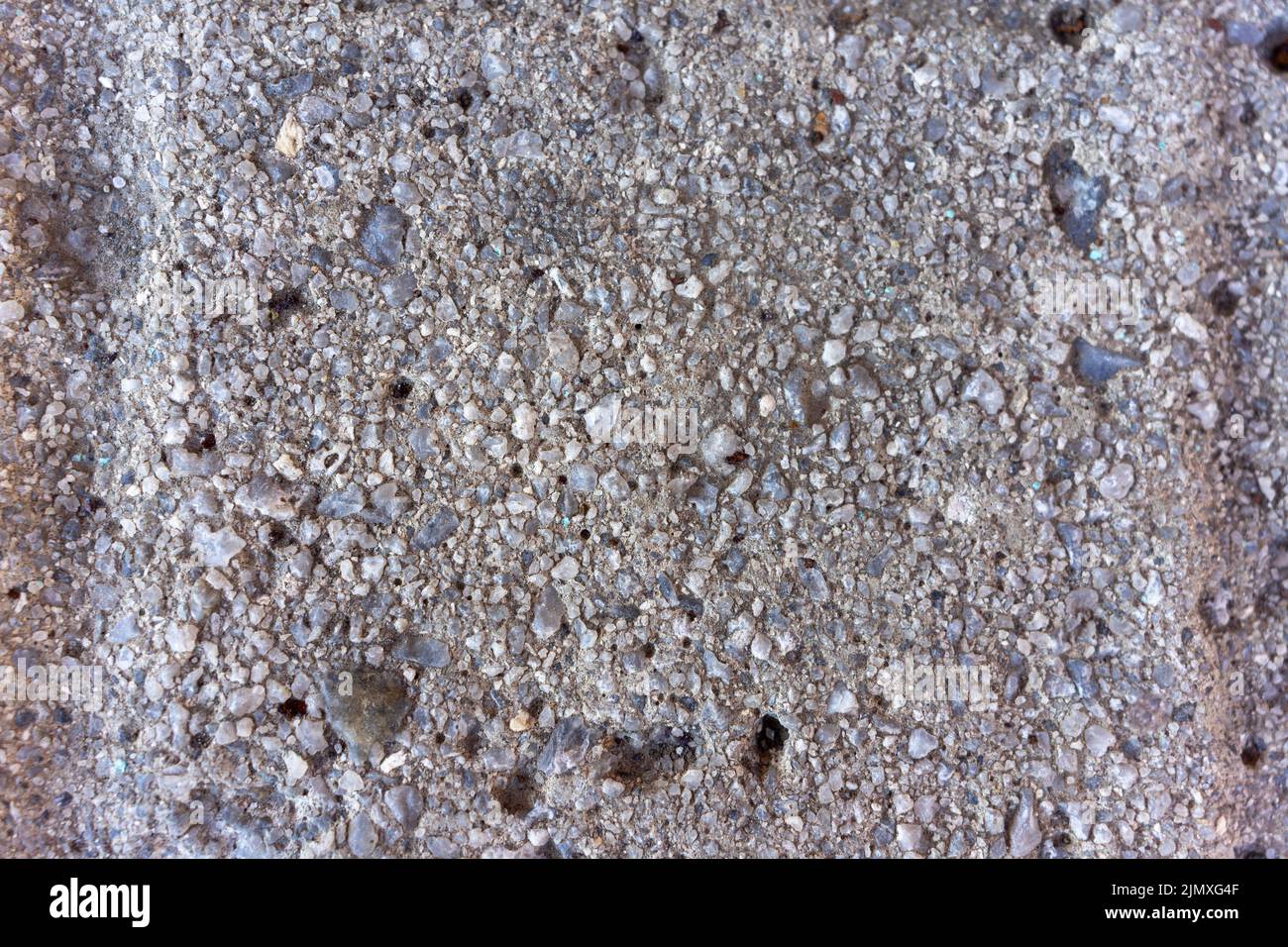Texture of gray concrete with granite stones. gray abstract background ...