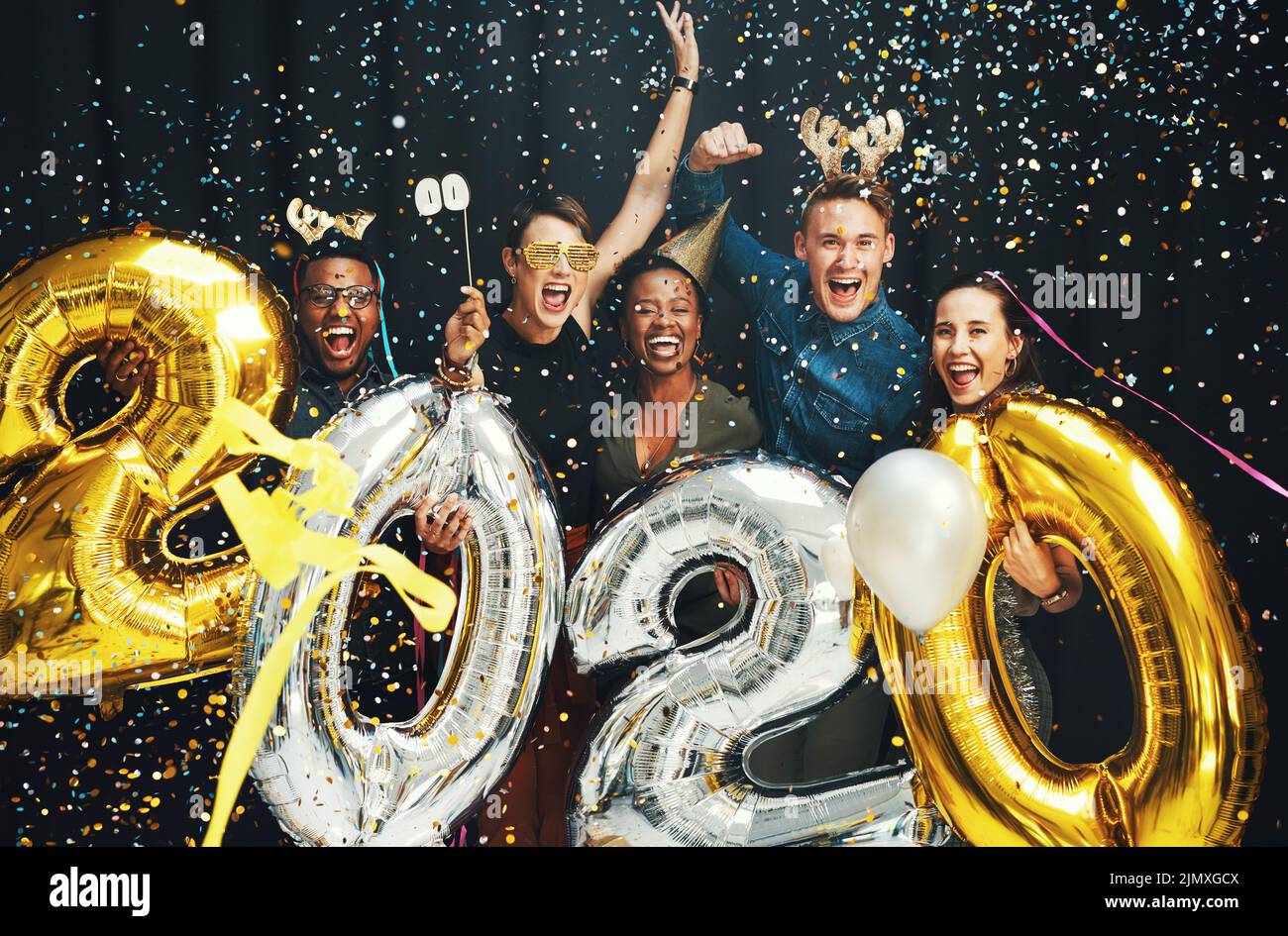 Weve never been so excited for a new year. Cropped portrait of a ...