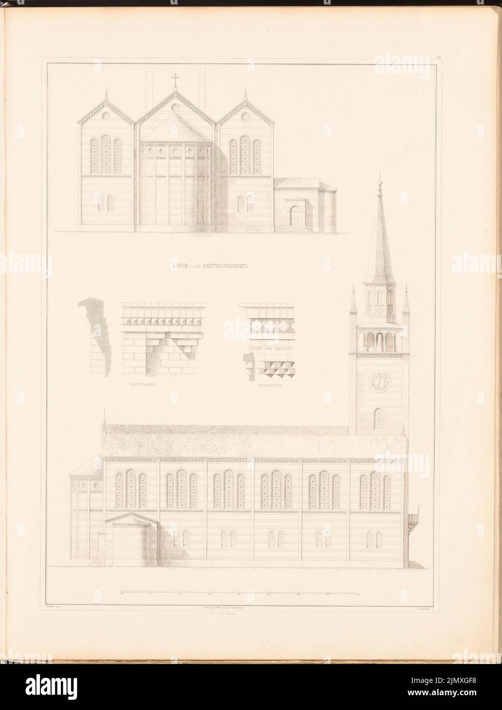 Entwurfe zu kirche hi-res stock photography and images - Alamy