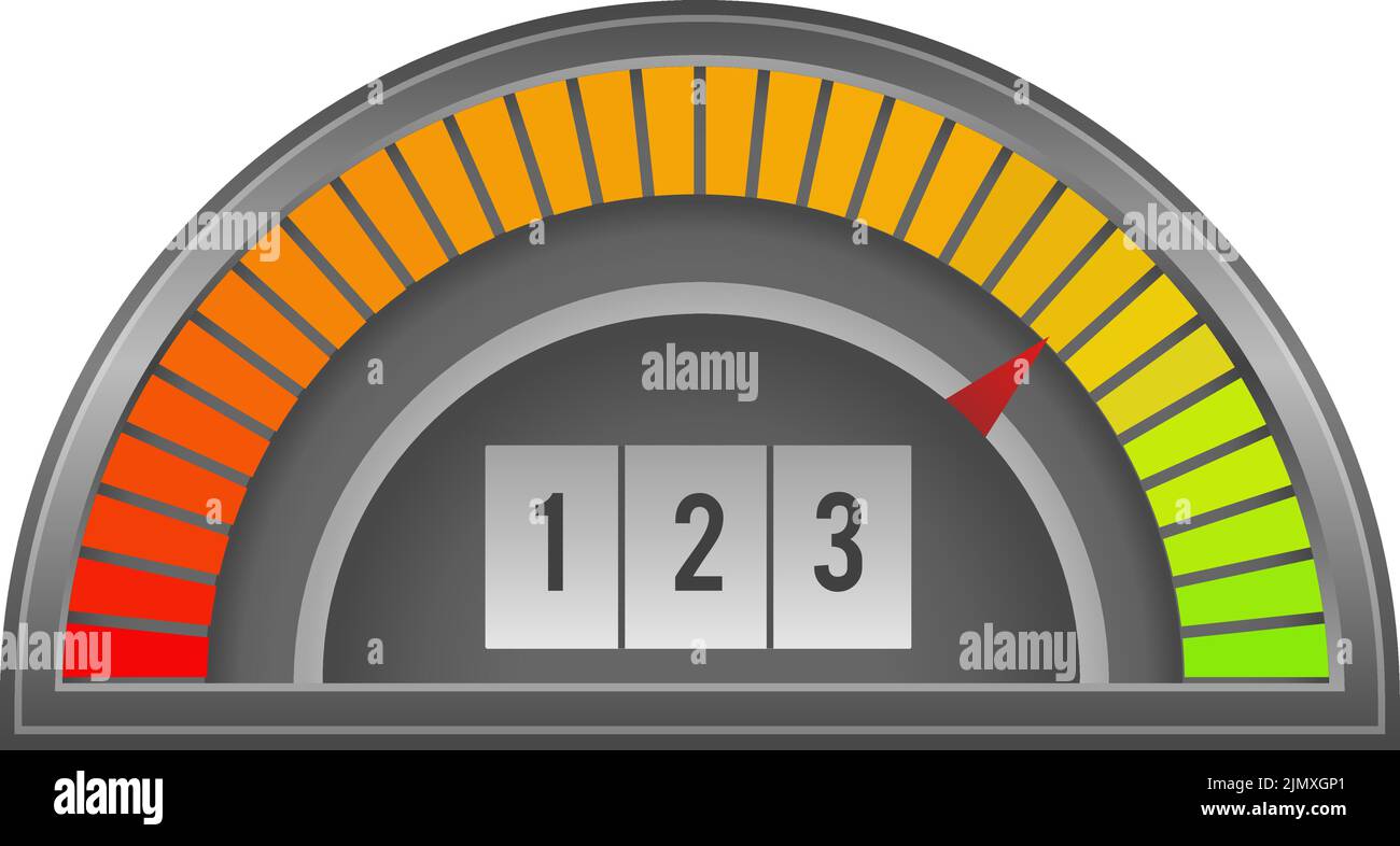 Half circle indicator hi-res stock photography and images - Alamy