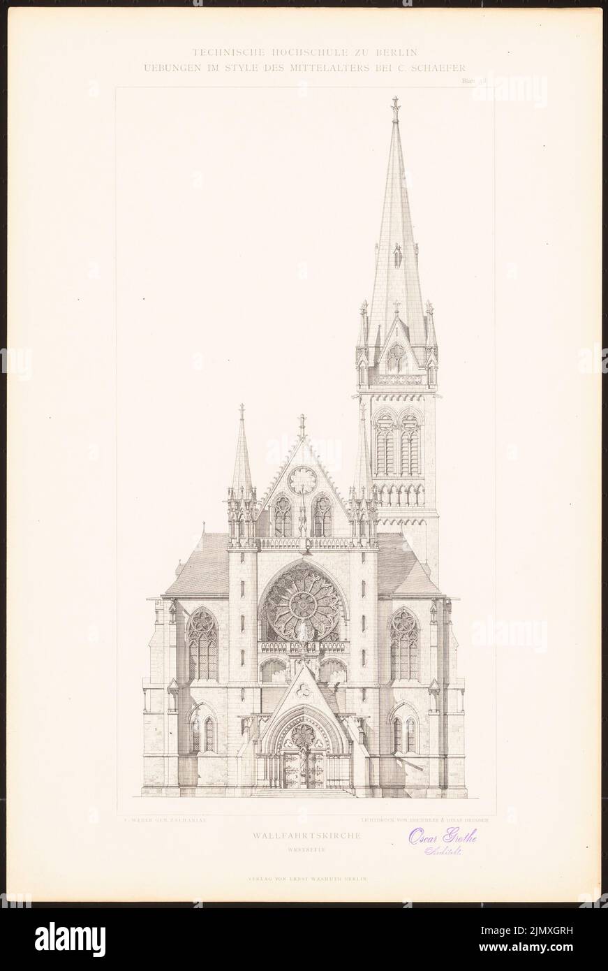 Weber gen zachariae c wallfahrtskirche aus hi-res stock photography and ...