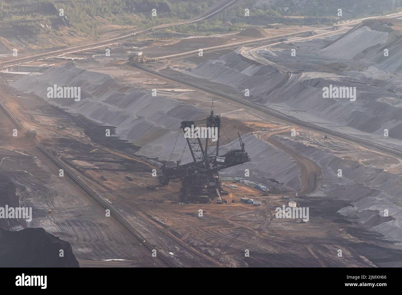 brown coal mine hambach in germany Stock Photo - Alamy