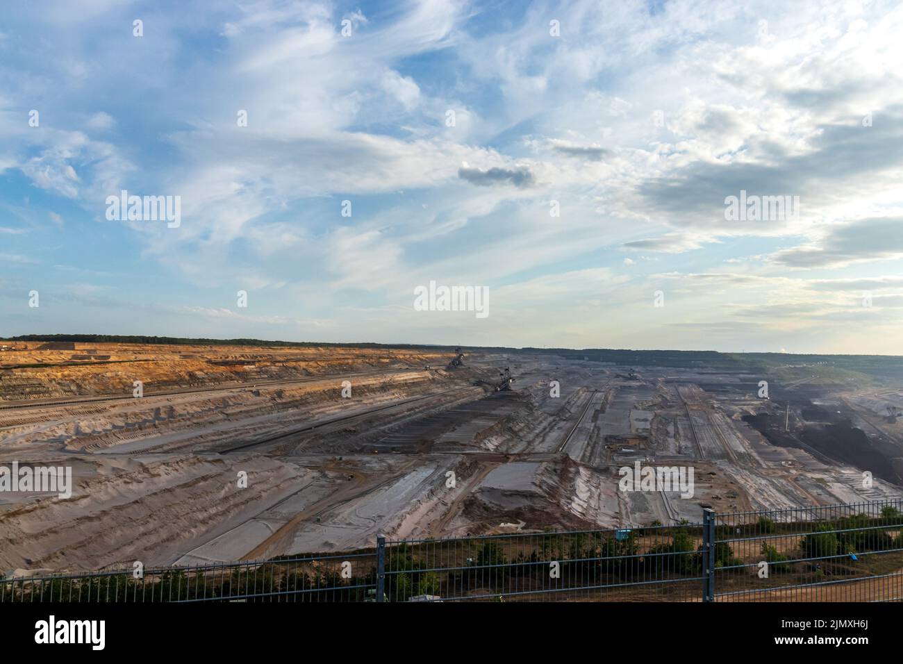 brown coal mine hambach in germany Stock Photo - Alamy