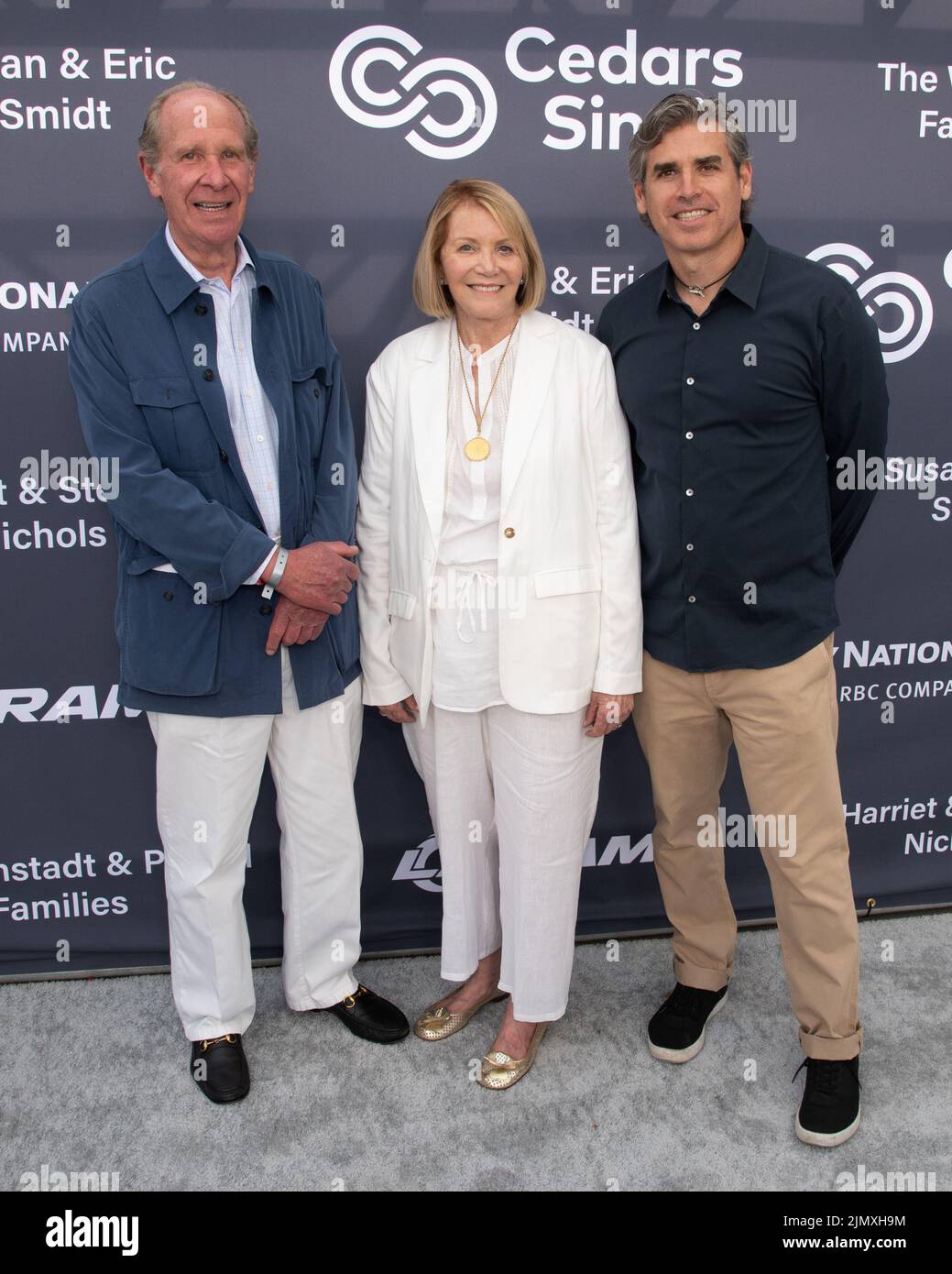 Los Angeles, California, USA. 04th Aug, 2022. (L-R) John Coleman, Ruth ...
