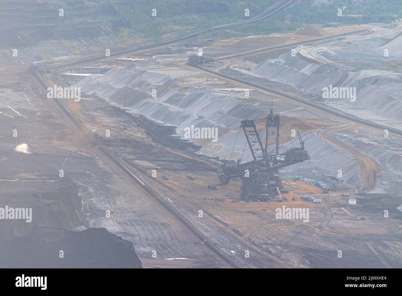 brown coal mine hambach in germany Stock Photo - Alamy