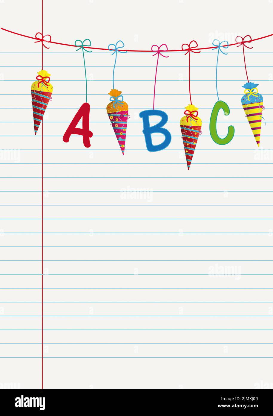 Letters ruled paper hi-res stock photography and images - Alamy