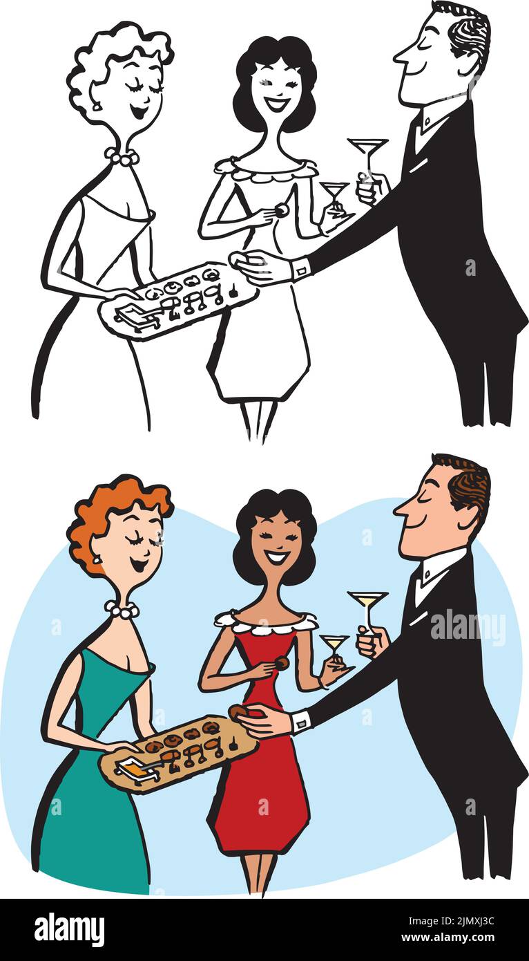 Horderves Stock Vector Images - Alamy