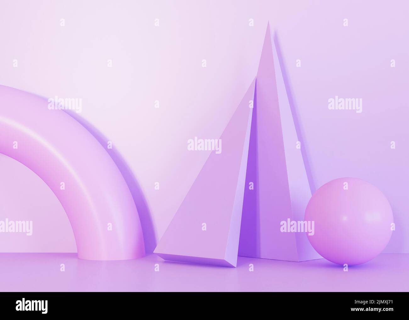 Violet tones geometric shapes background Stock Photo - Alamy