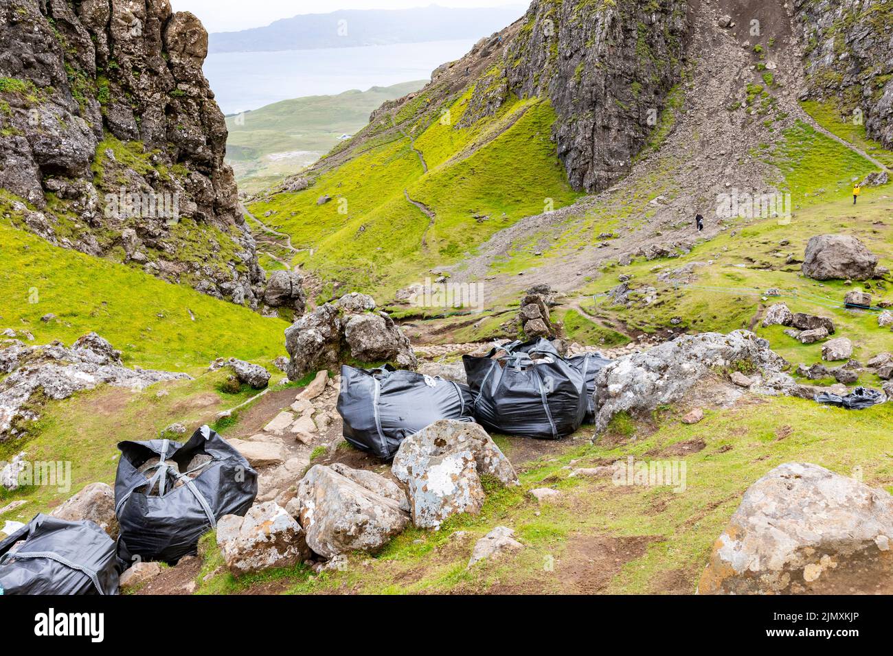 Plastic bags stones hi-res stock photography and images - Alamy
