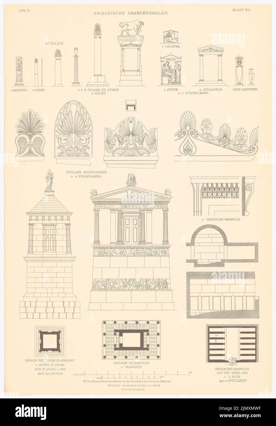 Ancient greek monuments Cut Out Stock Images & Pictures - Alamy