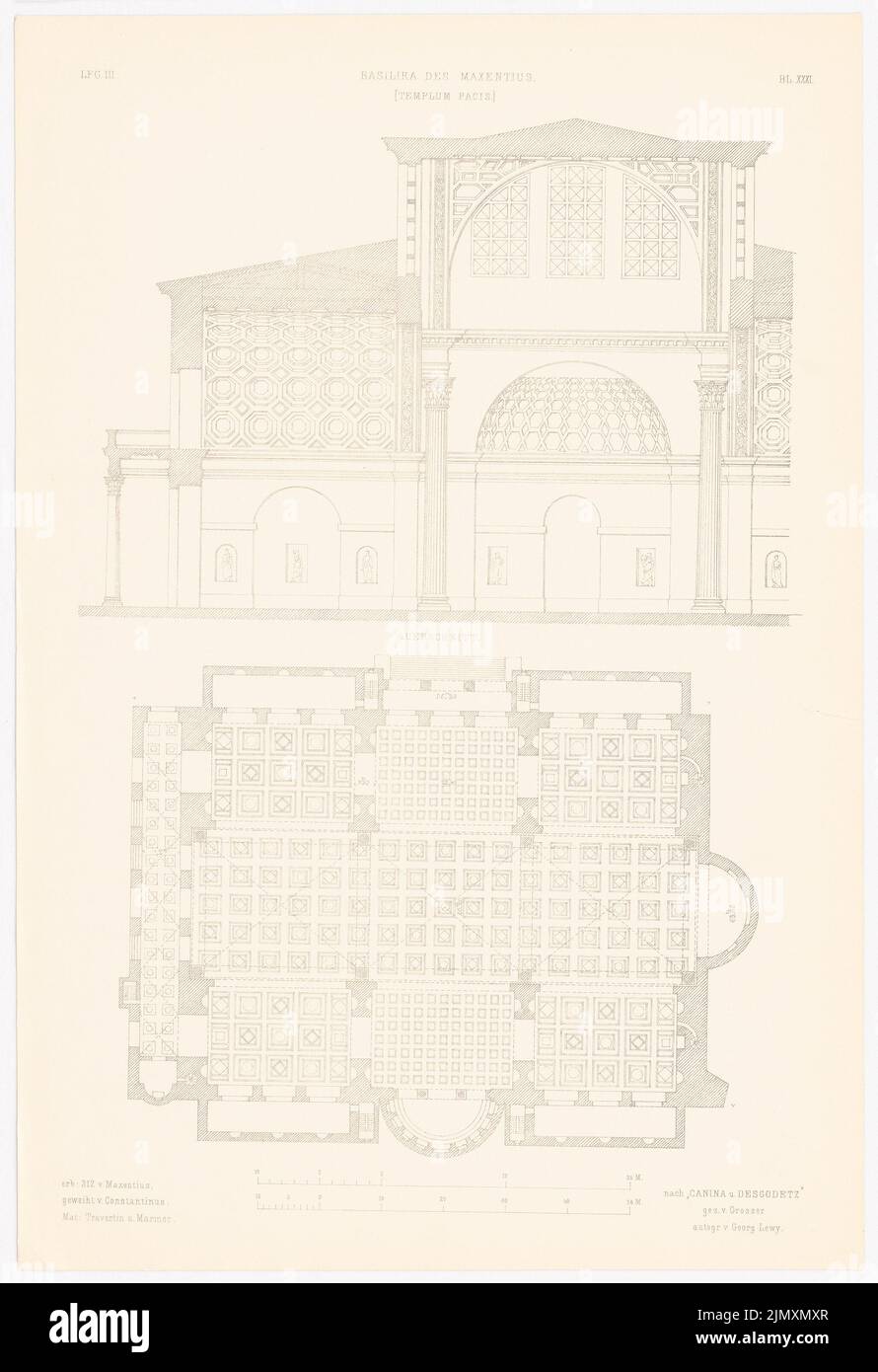 Basilica Of Maxentius Plan