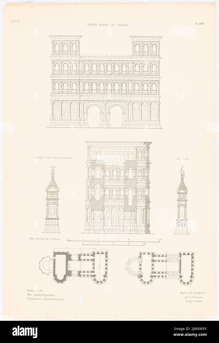 N n porta nigra hi-res stock photography and images - Alamy