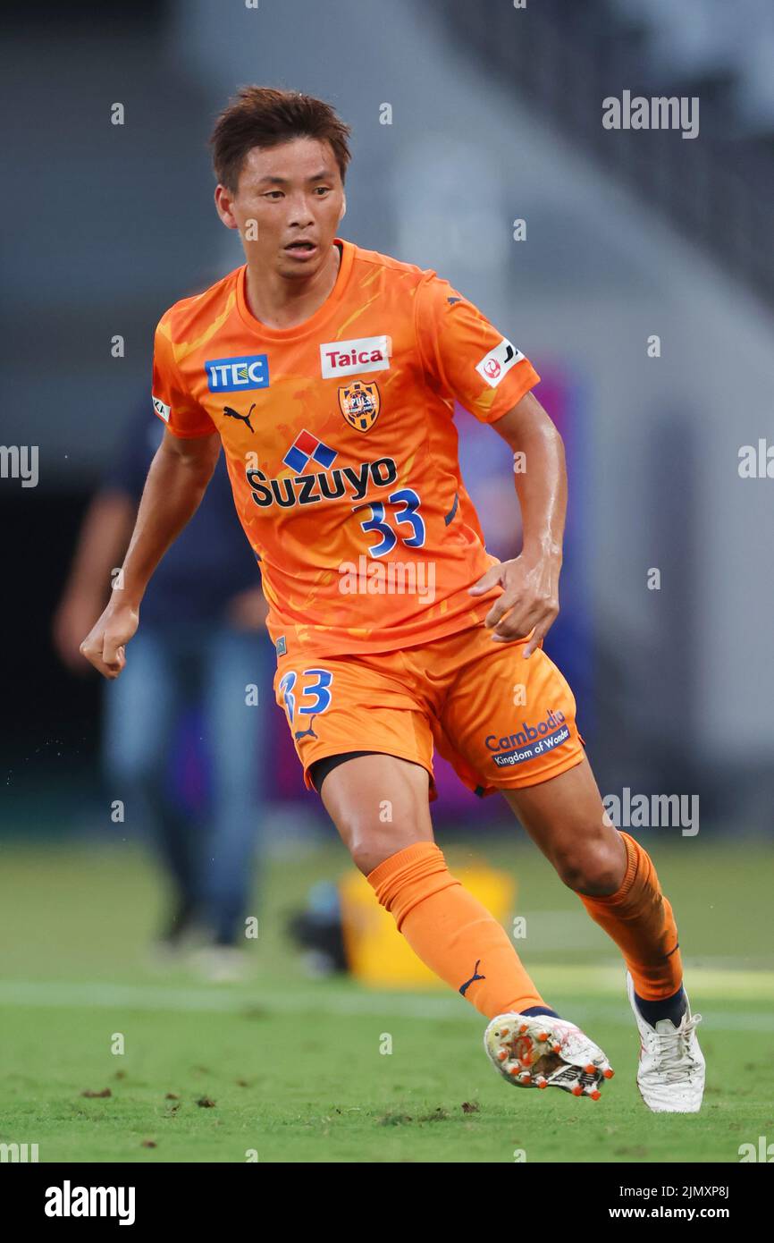 Ajinomoto Stadium, Tokyo, Japan. 7th Aug, 2022. Takashi Inui (S-Pulse ...