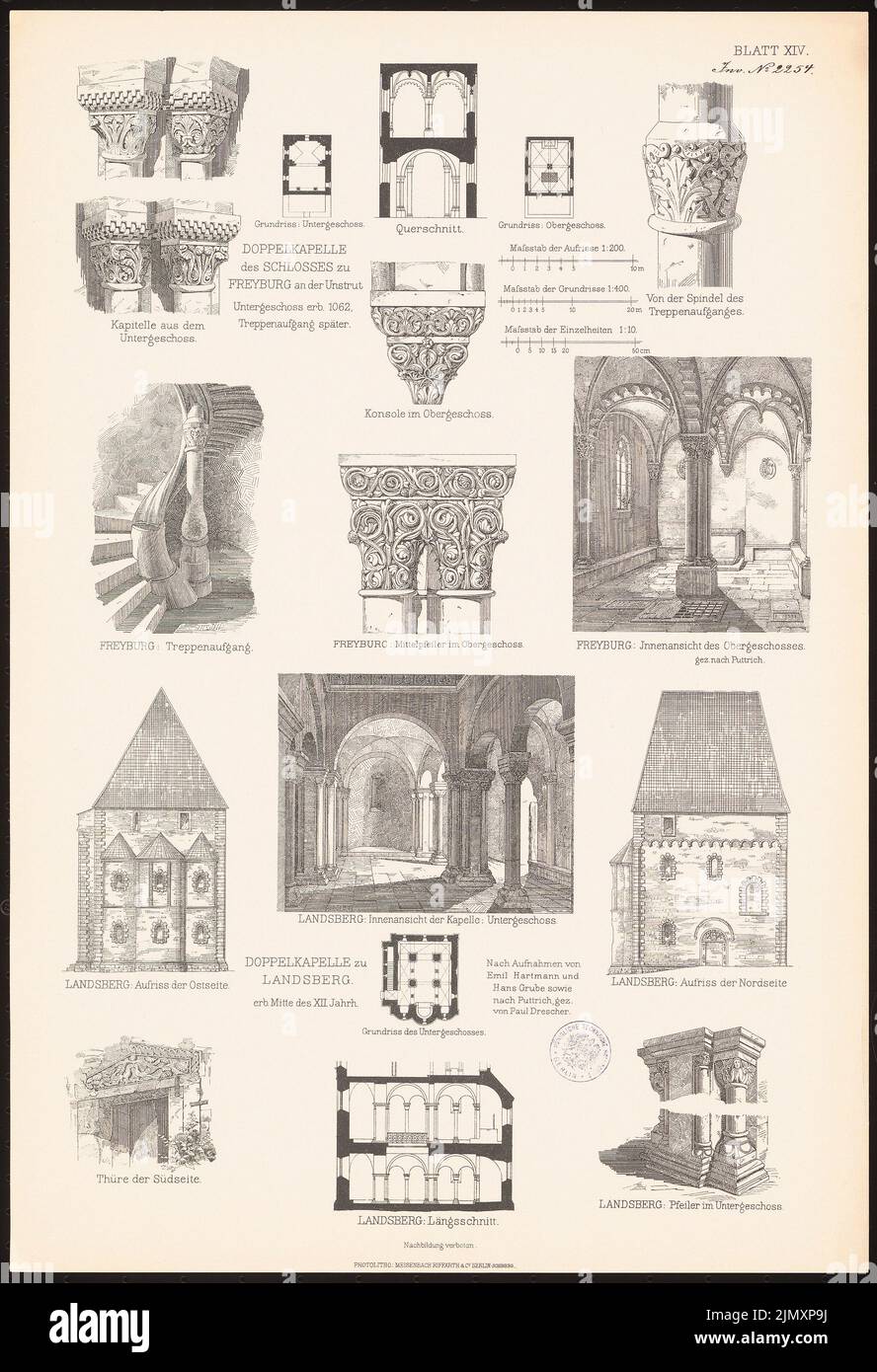 Doppelkapelle des schlosses zu freyburg unstrut doppelkapelle z hi-res ...