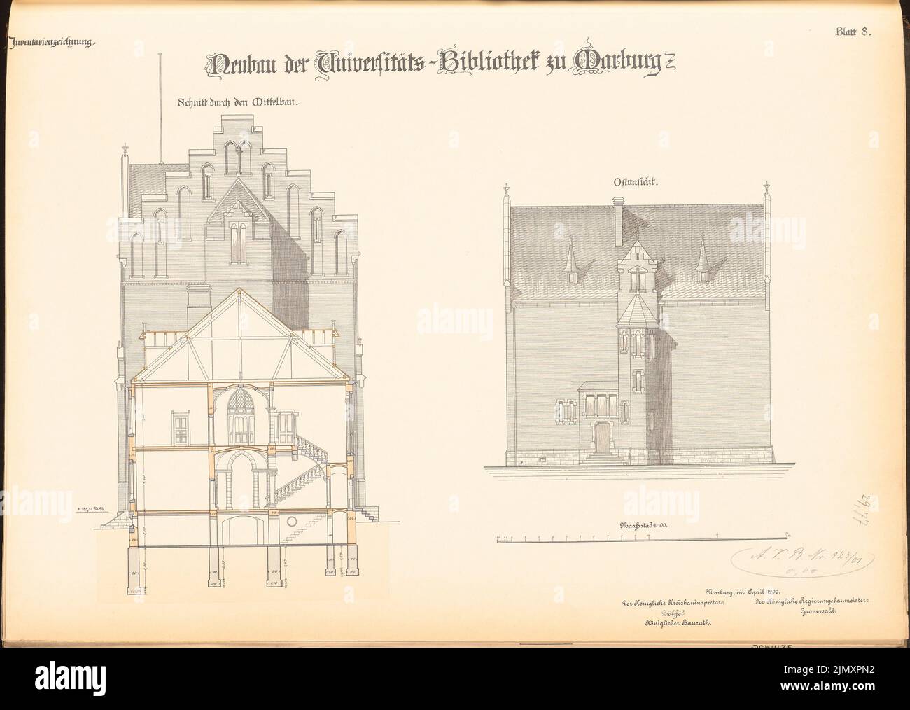 Marburg university 1900 hi-res stock photography and images - Alamy