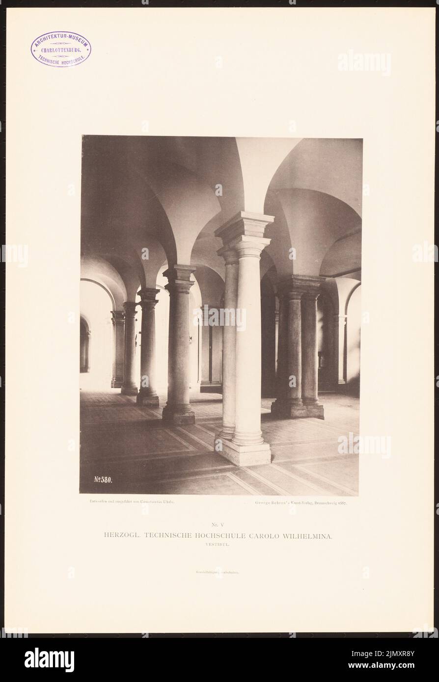 Uhde Constantin (1836-1905), Ducal Technical University Carolo ...