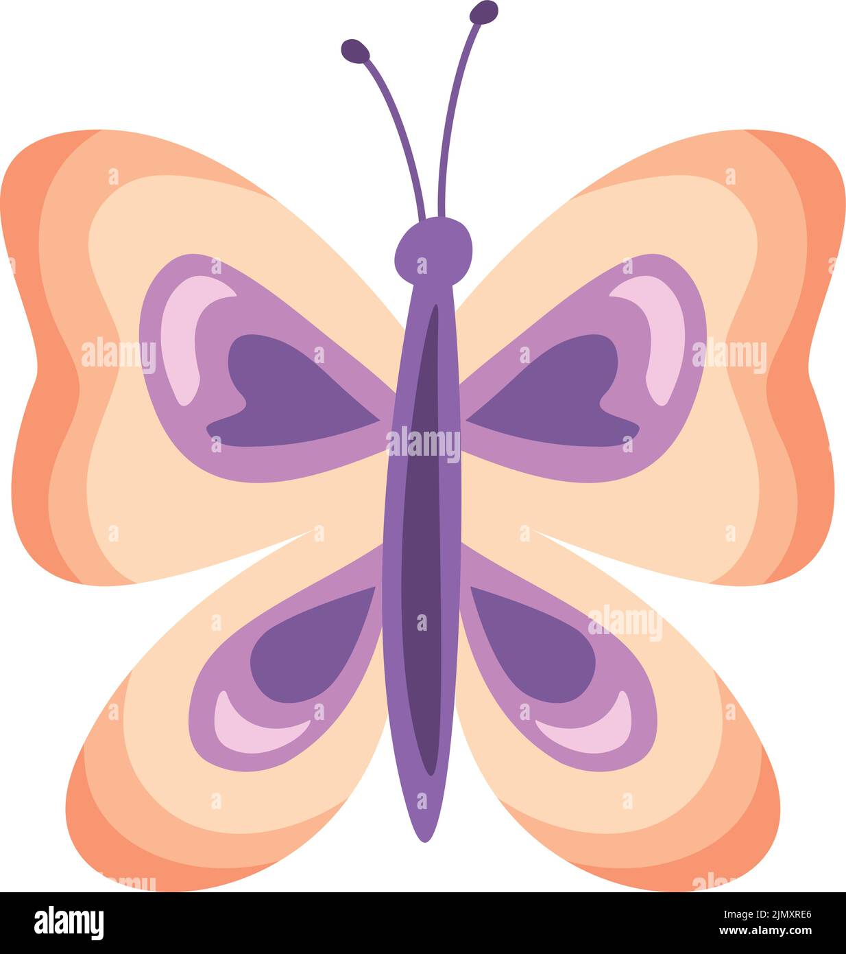 butterfly flying animal nature icon Stock Vector Image & Art - Alamy