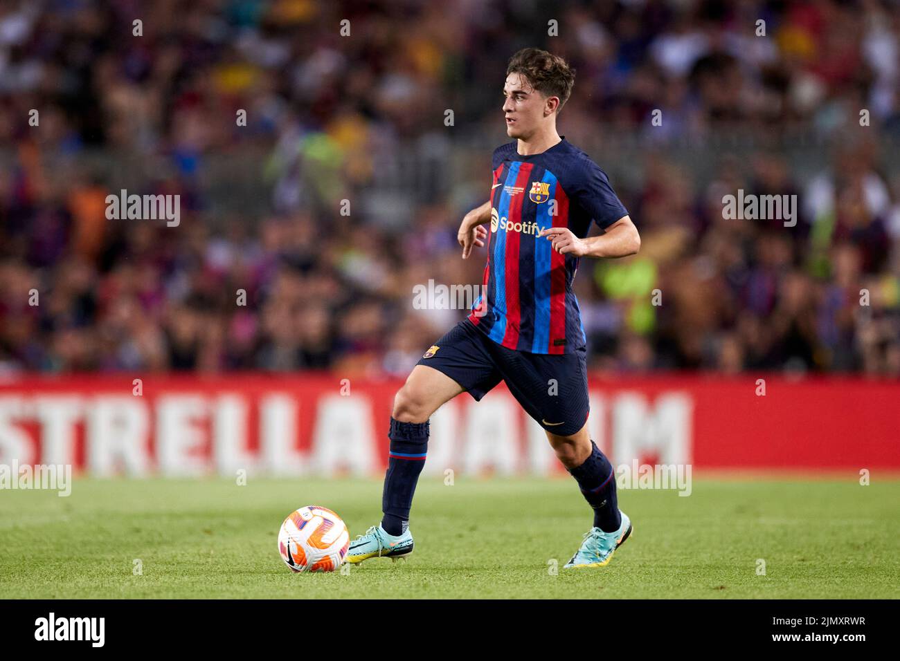 Barcelona, Spain. 07th Aug, 2022. BARCELONA, SPAIN - AUGUST 7: Pablo ...